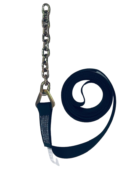 20ft XL Chain tail strap for Rollback – JR Towing Accessories